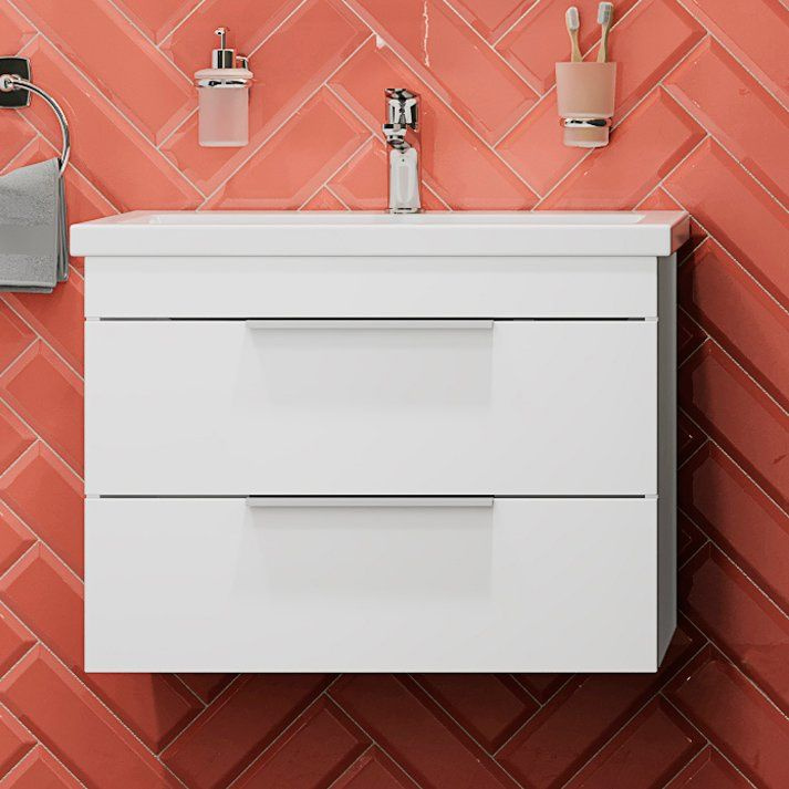 Тумба с раковиной STWORKI Копенгаген 70 белая купить на OZON по низкой цене (1178862313)