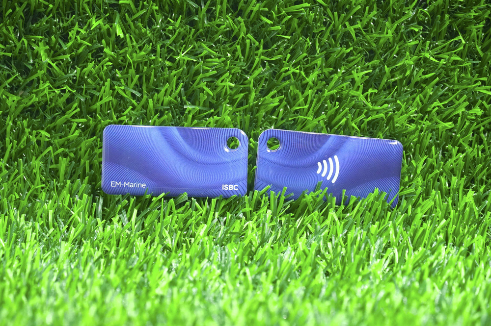 Современный и стильный бесконтактный RFID-брелок, электронный ключ, карта доступа ISBC EM-Marine ...