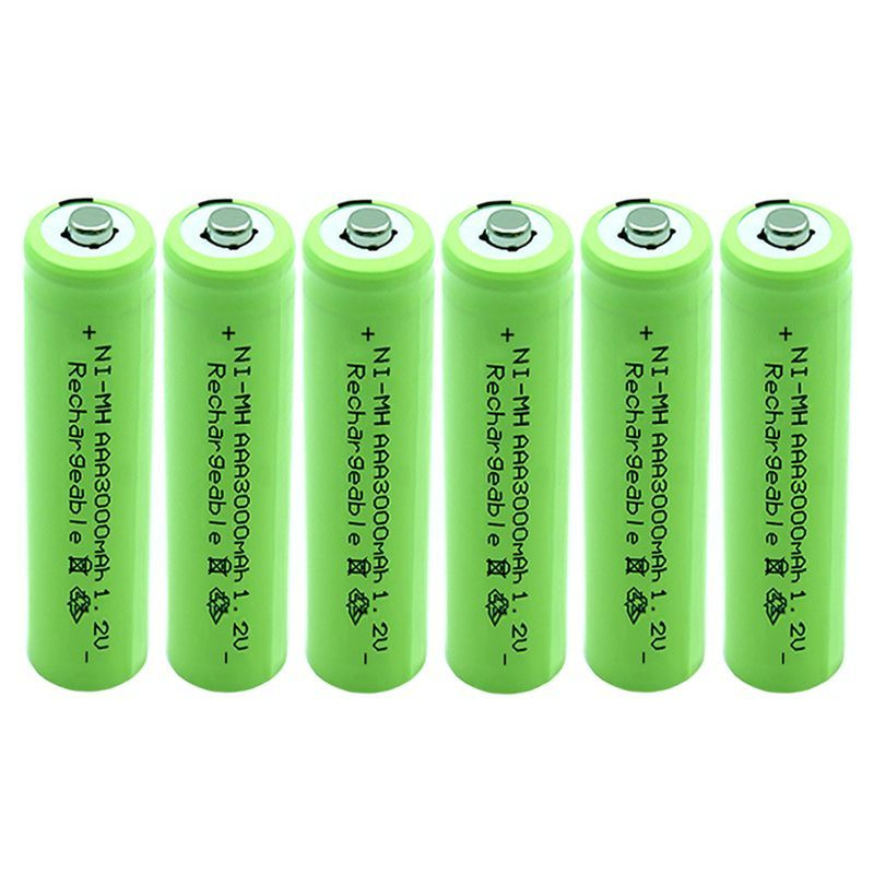 Аккумуляторная батарейка, 3000 мАч, 6 шт - купить с доставкой по ...