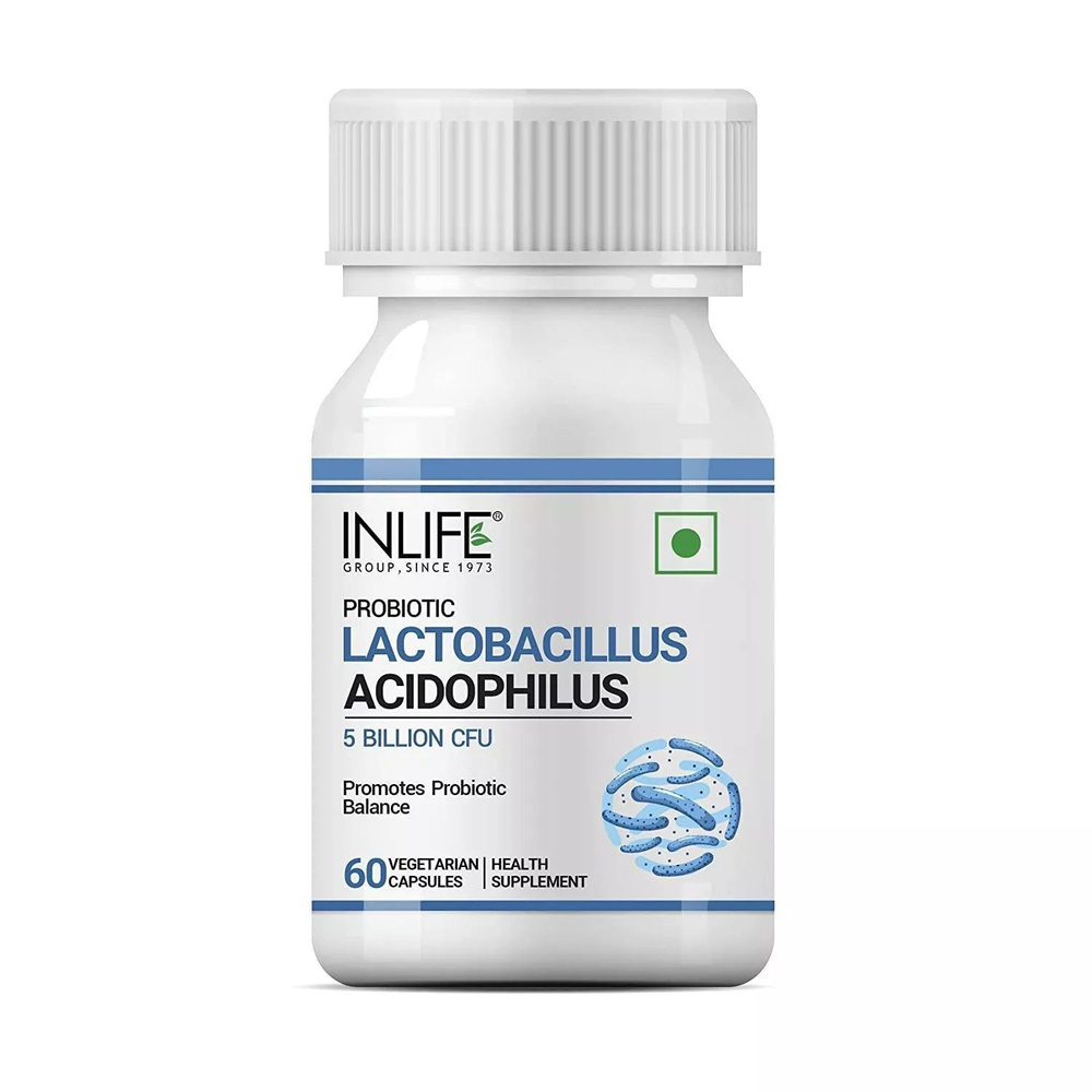 Inlife Лактобактерии Ацидофильные( Lactobacillus Acidophilus)60 кап ...