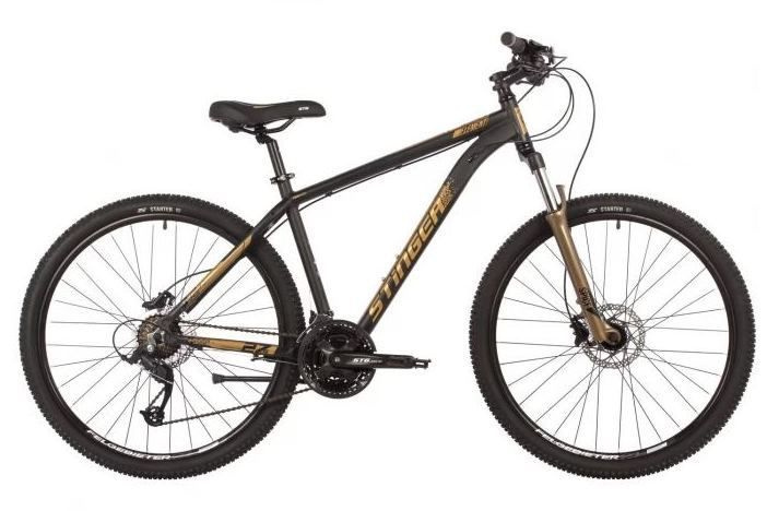 Велосипед STINGER 27.5 Element Pro 2023 18 золотистый - купить по выгодной цене в интернет ...