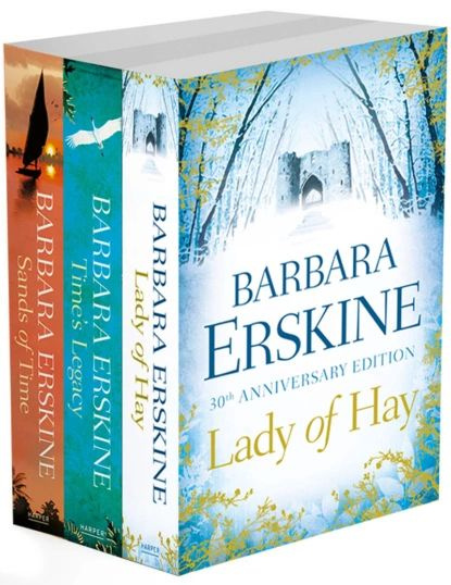 Barbara Erskine 3-Book Collection: Lady of Hay, Times Legacy, Sands of ...