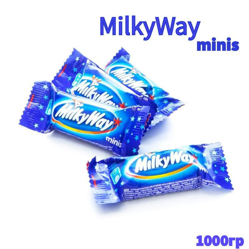 Шоколадные конфеты_Milky Way minis_1кг купить на OZON по низкой цене ...