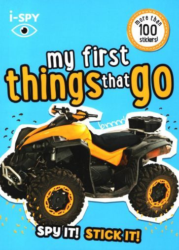 I-Spy My First Things That Go. Spy It! Stick It! - купить с доставкой ...