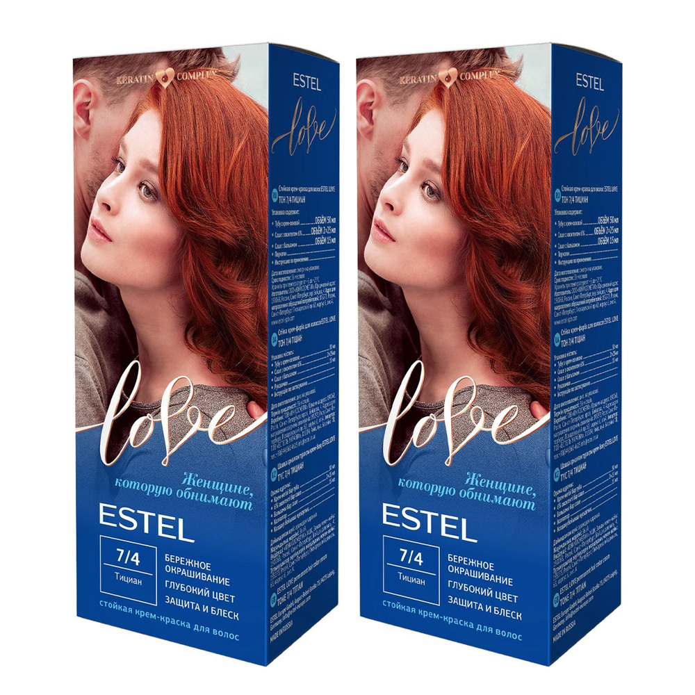 Estel Краска для волос, 50 мл - купить с доставкой по выгодным ценам в интернет-магазине OZON ...