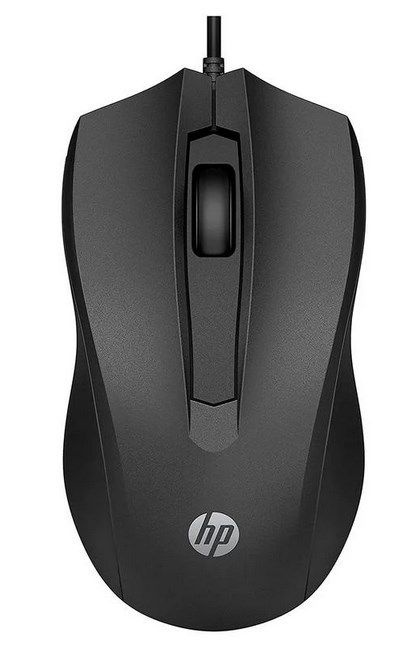 Мышь проводная HP Мышь HP 100, Black, USB 6VY96AA, черный - купить по ...