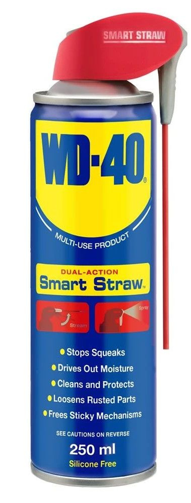 Смазка универсальная WD-40 Smart Straw аэрозоль 250 мл - купить в интернет-магазине OZON по ...