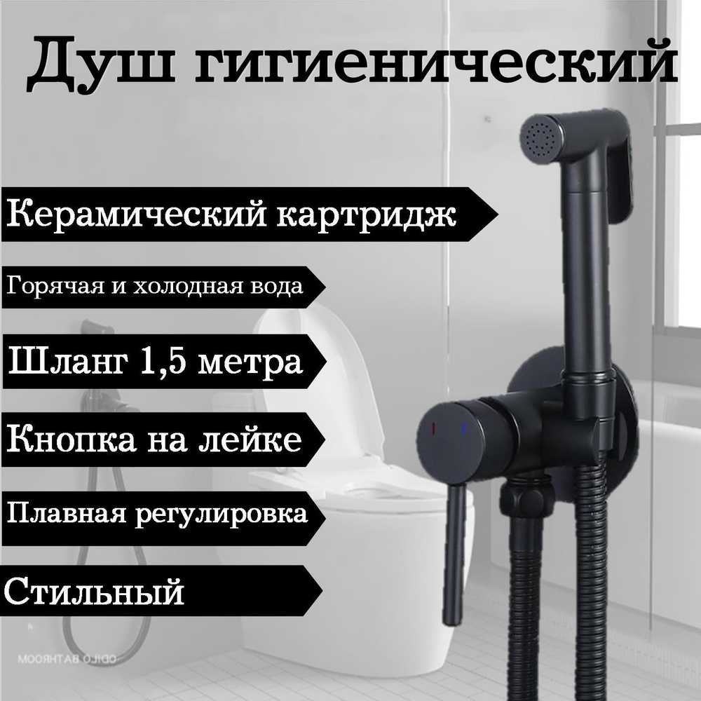 Встраиваемый смеситель Душ гигиенический Латунь Лейка - купить по ...