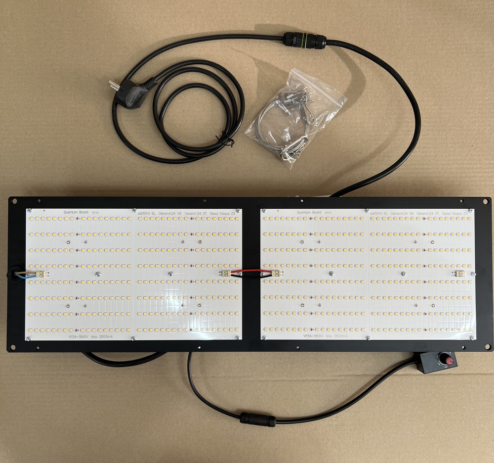 Лампа для растений Квантум Борд quantum board 250 w ватт lm301h 3500K ...