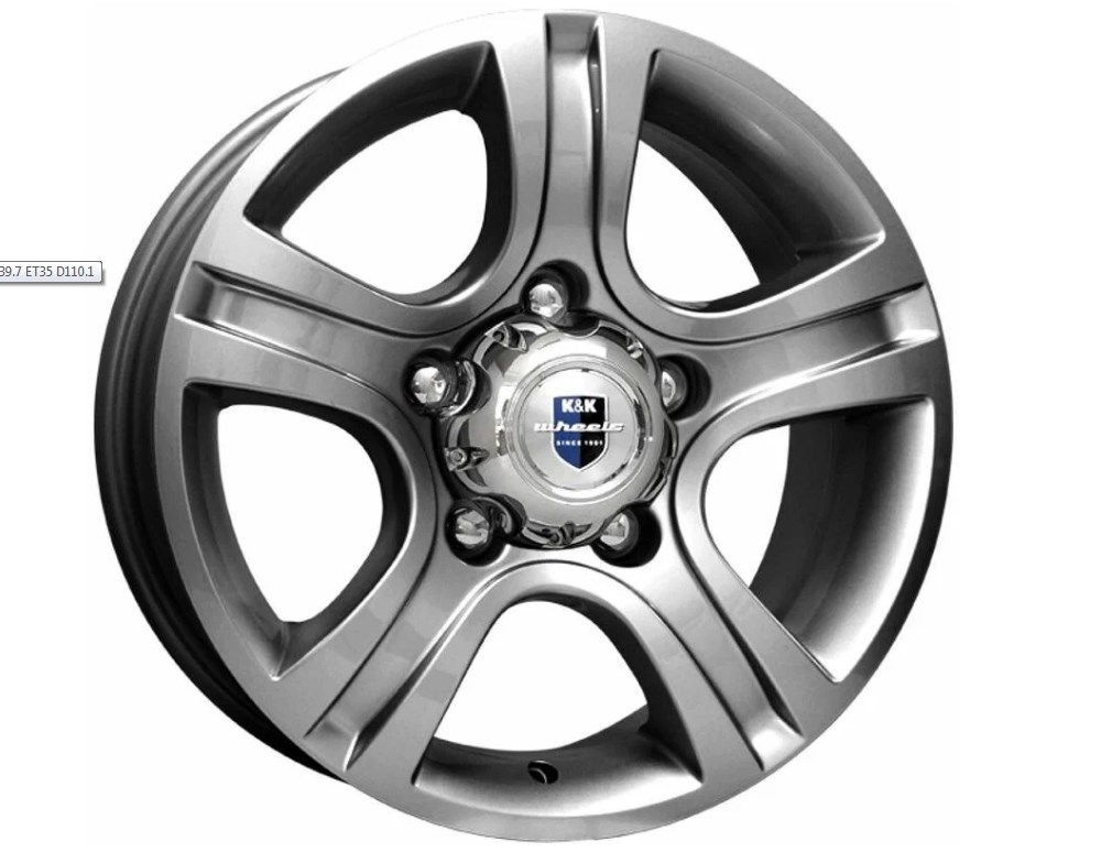 Колесный диск КиК 16x7" PCD5x139.7 ET35 D110.1 Литой - купить по ...