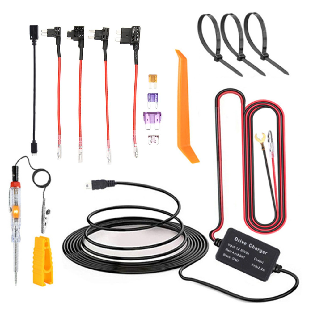 Hardwire Kit MINI USB, 12-30В, для Dash Cam, GPS, купить c доставкой на ...