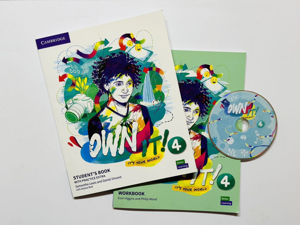 Own it 4, Student's Book, Workbook + CD ( учебник, раб.тетрадь и диск ...