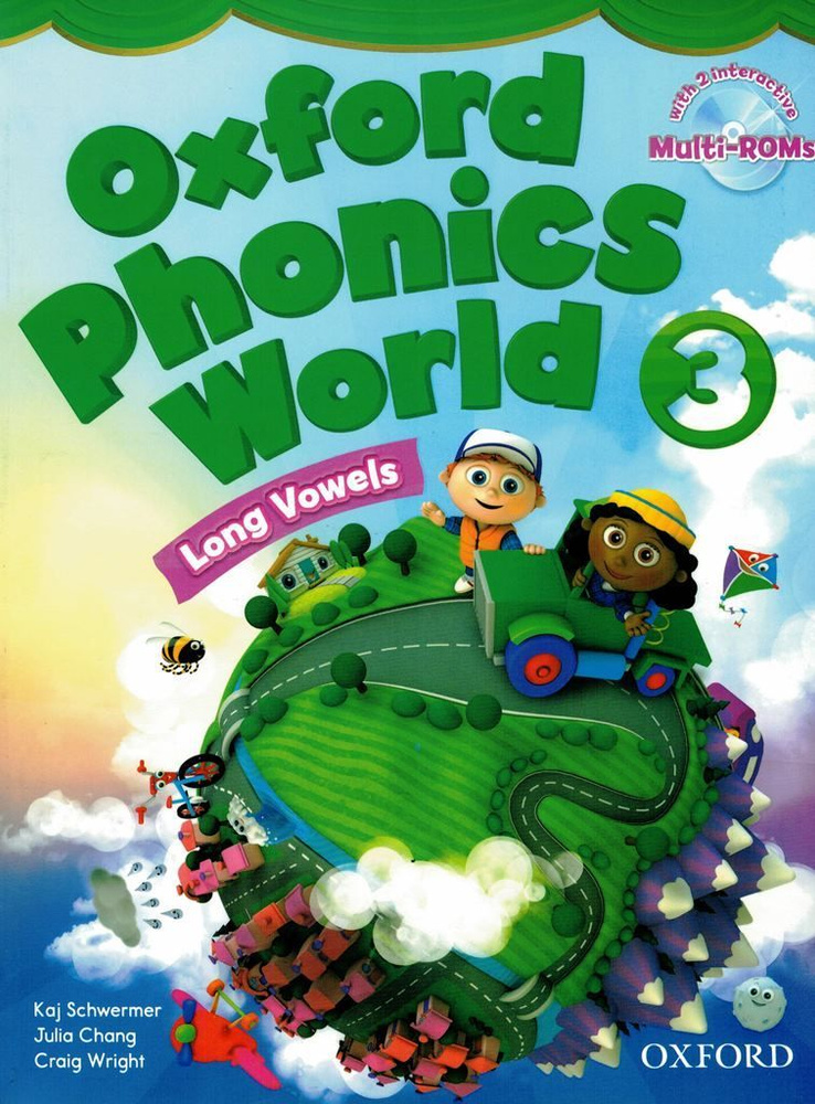 Oxford Phonics World 3 Long Vowels Student Book with Student Cards and ...