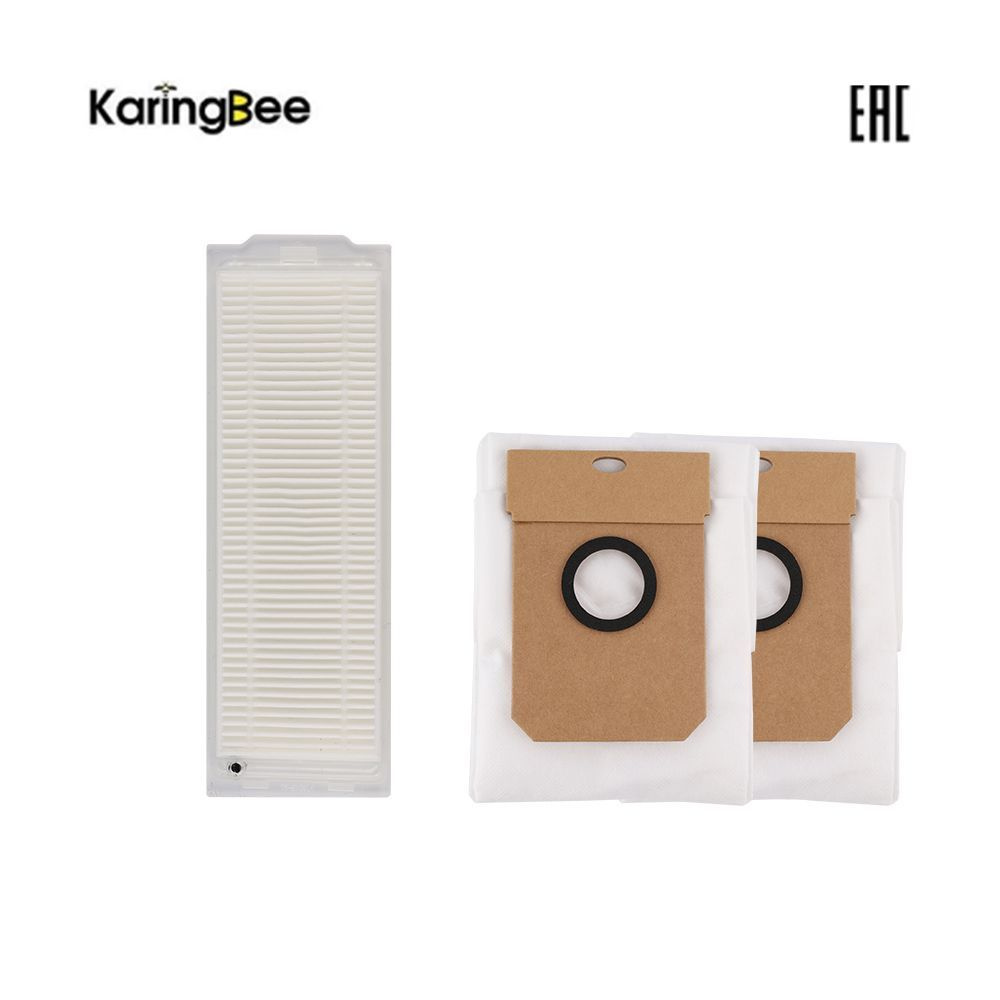 Аксессуары для робота-пылесоса KaringBee S7 OMNI, 2 мешка для пыли + 1 ...