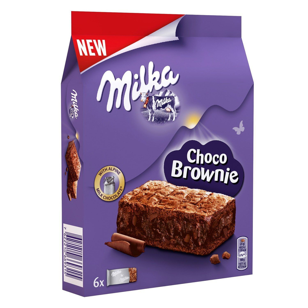 Бисквит Milka Choco Brownie 150гр - купить с доставкой по выгодным ...
