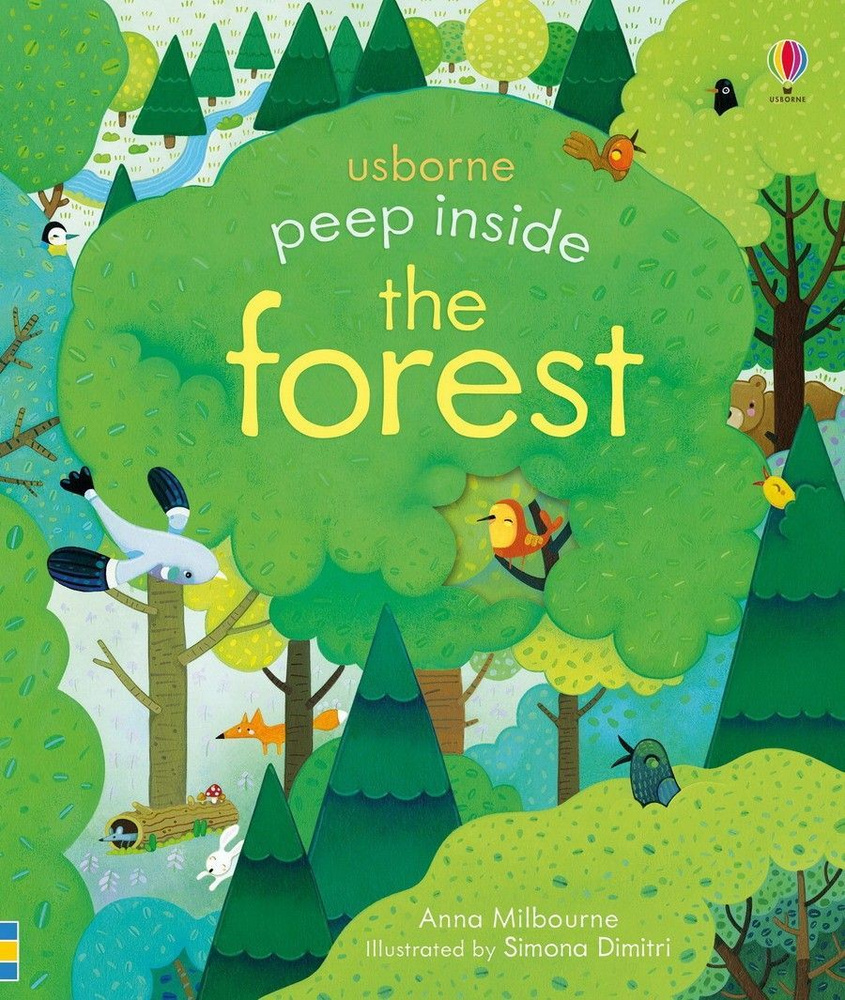 Детская книга "Peep Inside the Forest" на английском языке Исследование ...