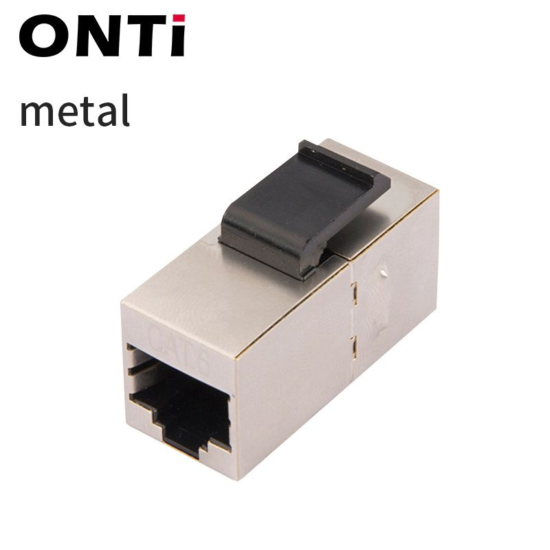 Разъем Onti Rj45 Cat7 6 5e Ethernet адаптер 8p8c Удлинитель сетевого