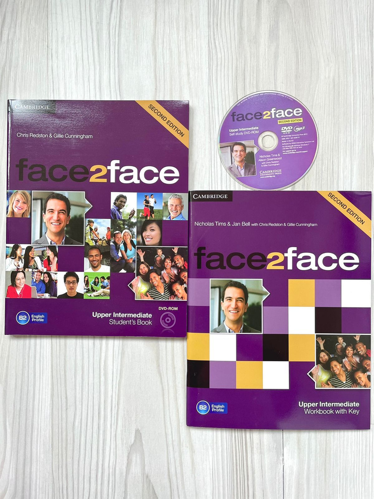 Face2face Upper-intermediate Students book+Workbook+Диск купить на OZON по низкой цене (1264309675)