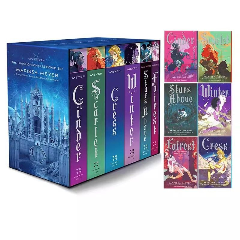 Оригинальное название: The Lunar Chronicles Boxed Set 1 - 6 - купить с ...