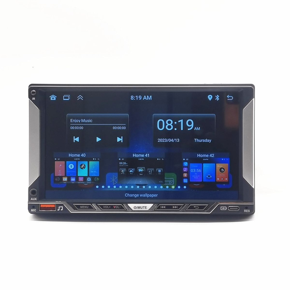 Беспроводная автомобильная магнитола CarPlay Android Auto 2Din (1 ГБ ...
