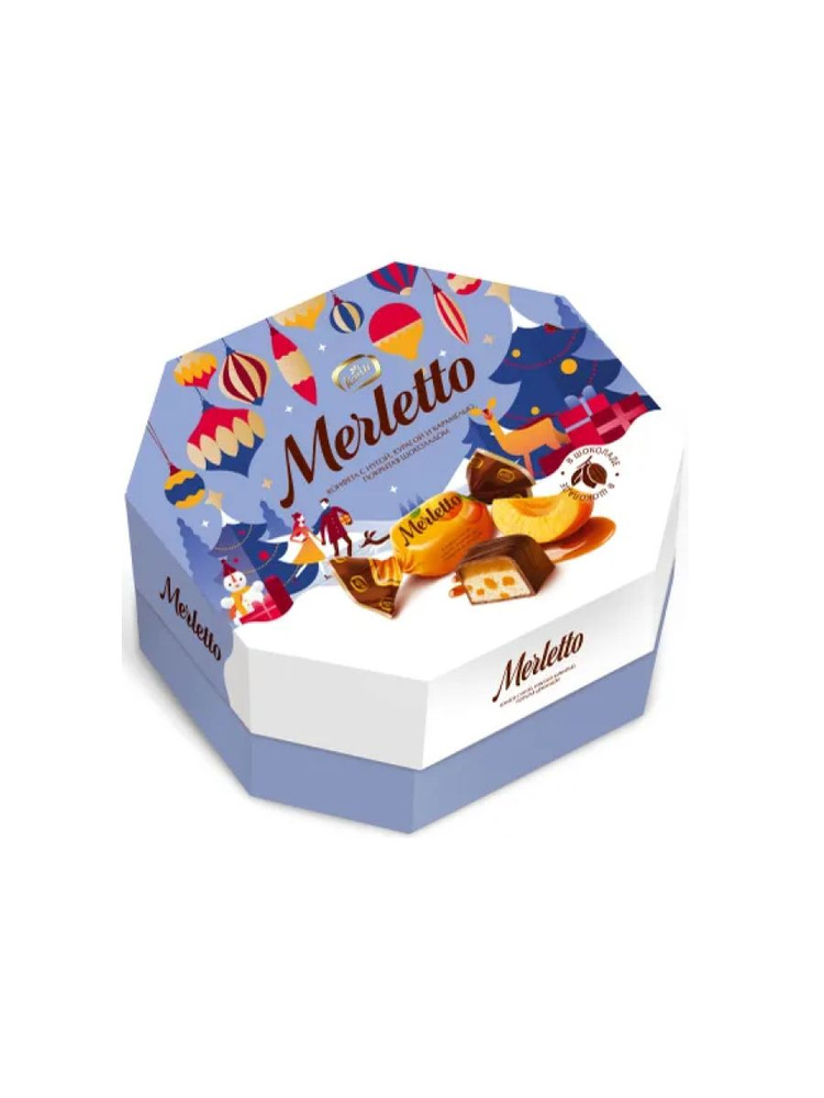 Конфеты Merletto с курагой, 150 г - купить с доставкой по выгодным ...
