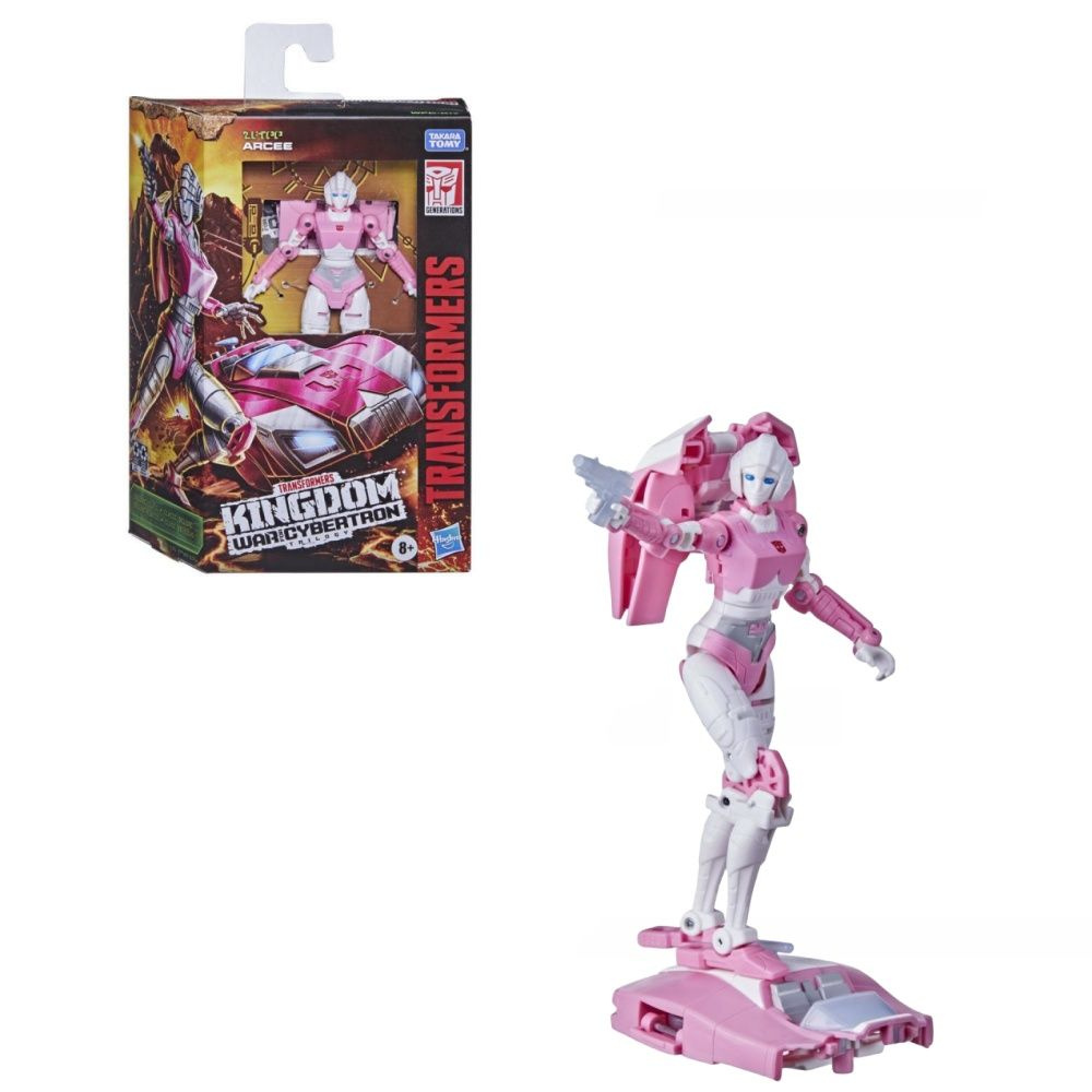Фигурка Трансформеры Hasbro Generations War for Cybertron: Kingdom Deluxe WFC-K17 Arcee 5,5 ...