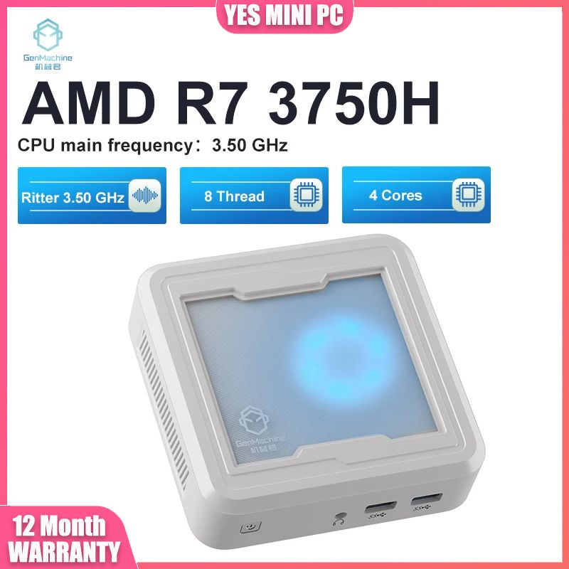 Купить компьютер GenMachine MINI PC R7 3750H_R7 3750H 16G+500G, по ...