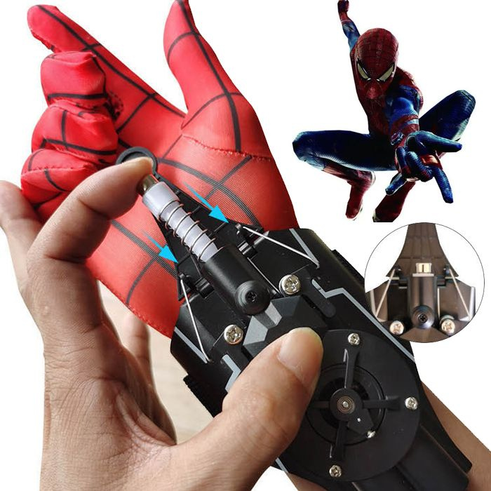 Пусковая установка Spider-Man spider silk launcher - купить с доставкой ...