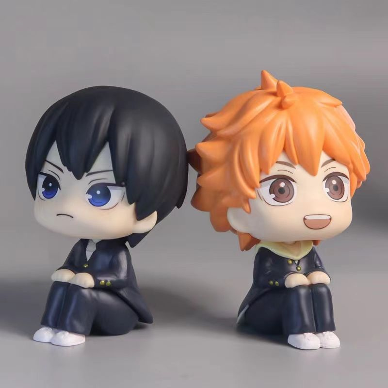 фигурка, Haikyuu!!,Tobio Kageyama, Look up,cartoon version doll ...