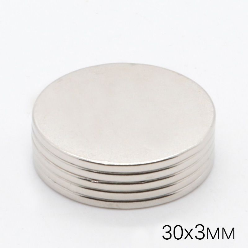 10 шт. сильные круглые дисковые магниты редкой земли неодима 30x3 мм ...