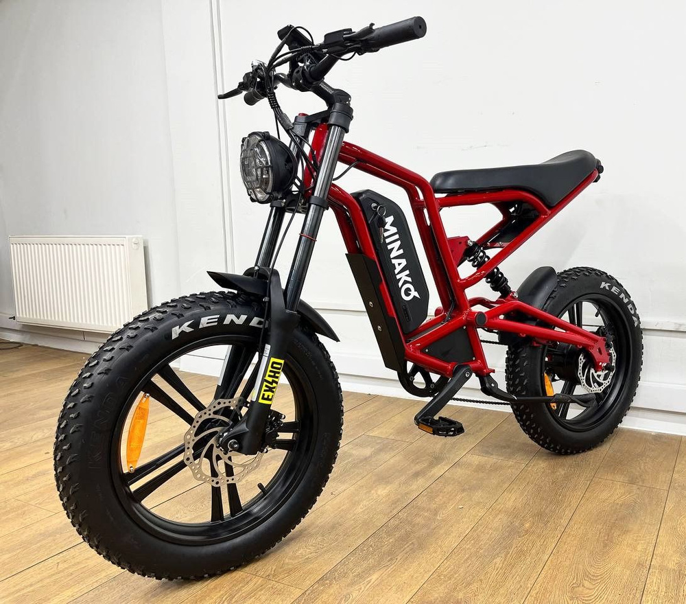 MINAKO Электровелосипед 2024, 500 Вт - купить с доставкой по выгодным ценам в интернет-магазине ...