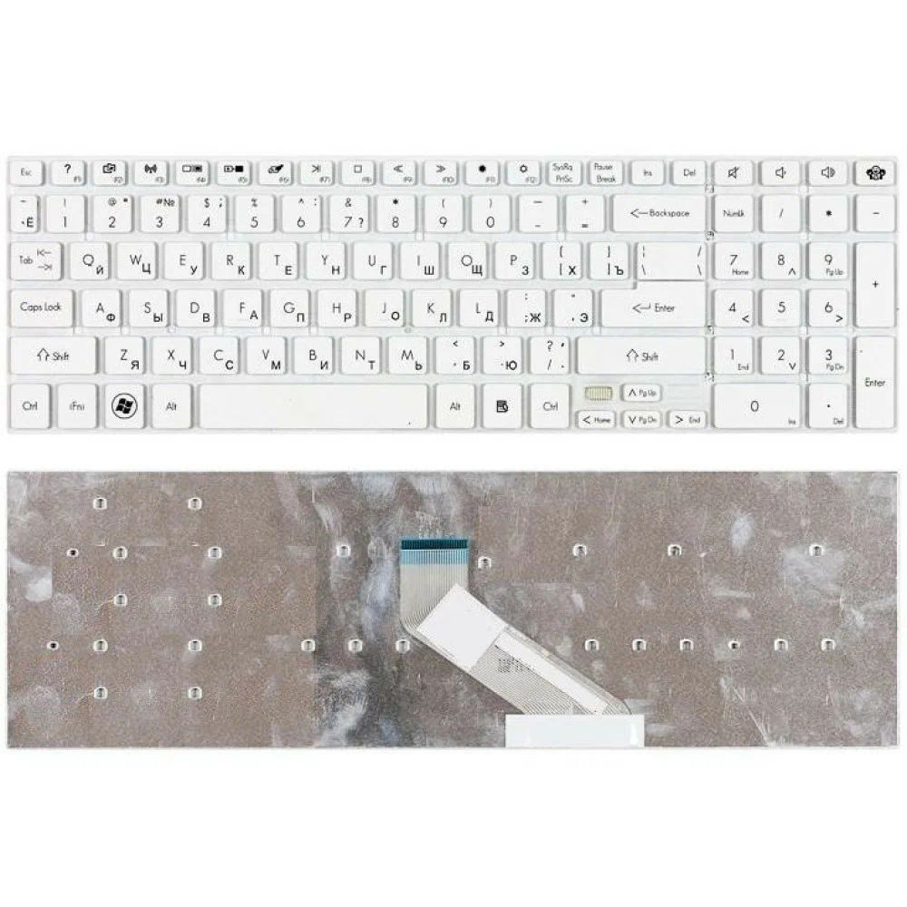 Клавиатура для ноутбука Gateway NV55S NV57H NV75S NV77H. Г-образный ...