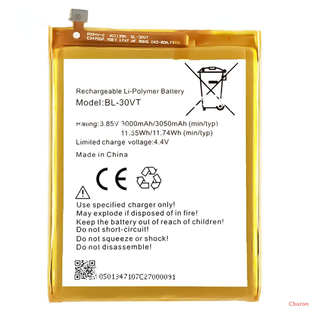 Аккумулятор для телефона Tecno BL-30VT Charon - купить с доставкой по ...