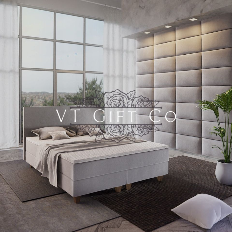 Стеновая панель; мягкая панель; изголовье кровати 20*40 см 4 шт купить ...