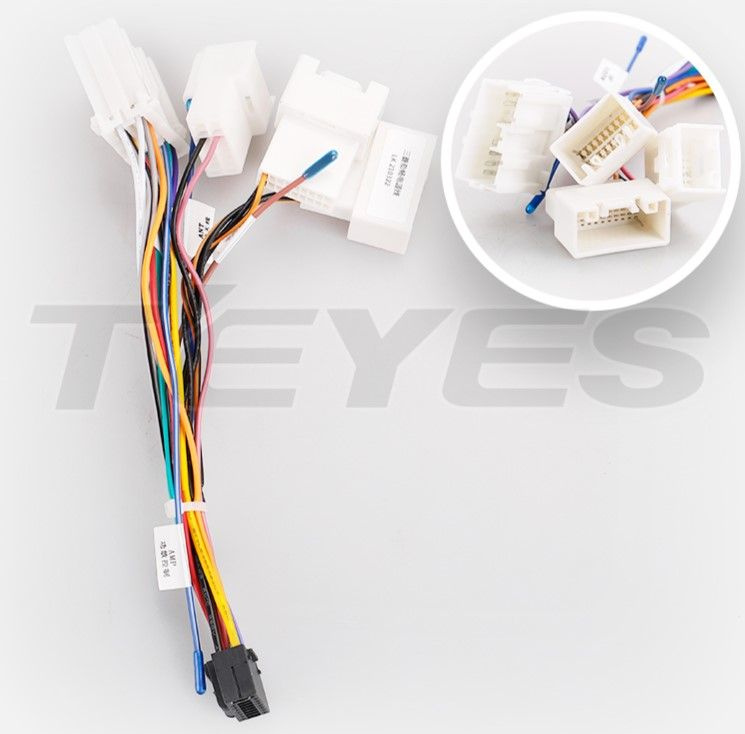 Разъем-переходник 16 pin для подключения Android магнитолы в Mitsubishi ...