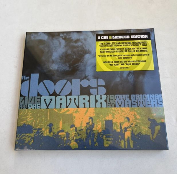 Двери The Doors Live At The Matrix 1967, 3CD,популярный CD купить на ...