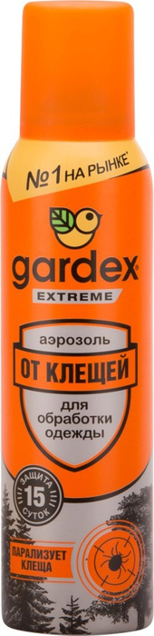 Аэрозоль GARDEX Extreme от клещей - 5 шт. - купить с доставкой по ...