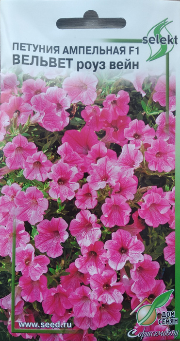 Петунии, Декоративные разные Дом семян Петуния ампельная F1 Вельвет ...