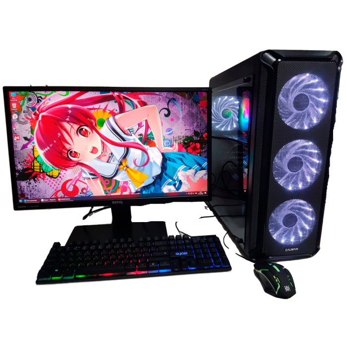 Моноблок 24" Компьютерс Игровой компьютер i7/RX-580-8GB/16GB/SSD-512 ...