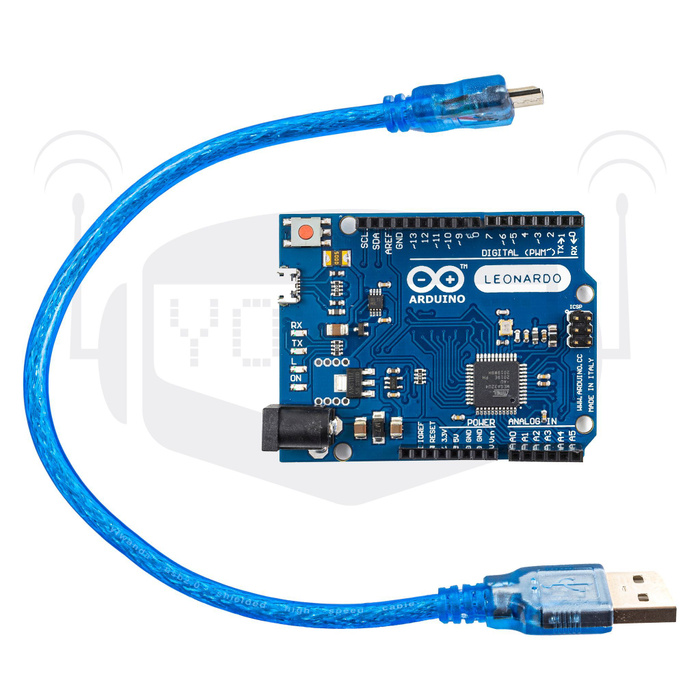 Плата Leonardo R3 с кабелем Arduino совместимая купить с доставкой
