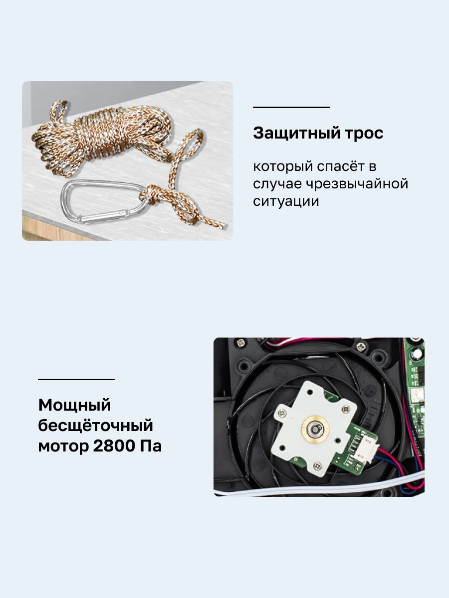 Genio Робот для мойки окон Windy W200, темно-серый купить на OZON по ...