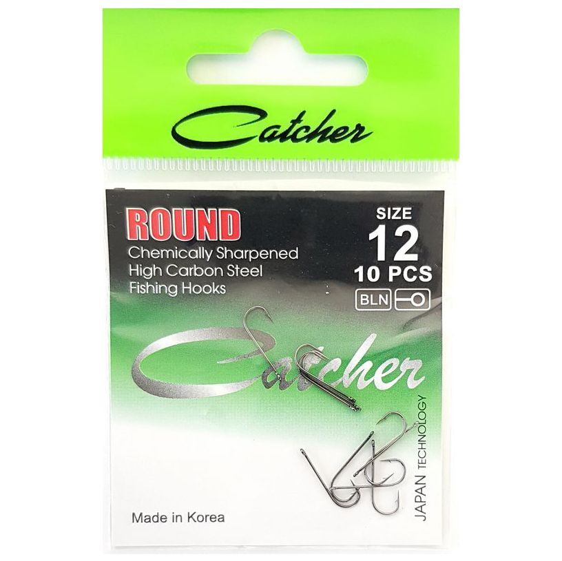 Крючок "Catcher" ROUND # 12 (1 пакетик) купить на OZON по низкой цене ...