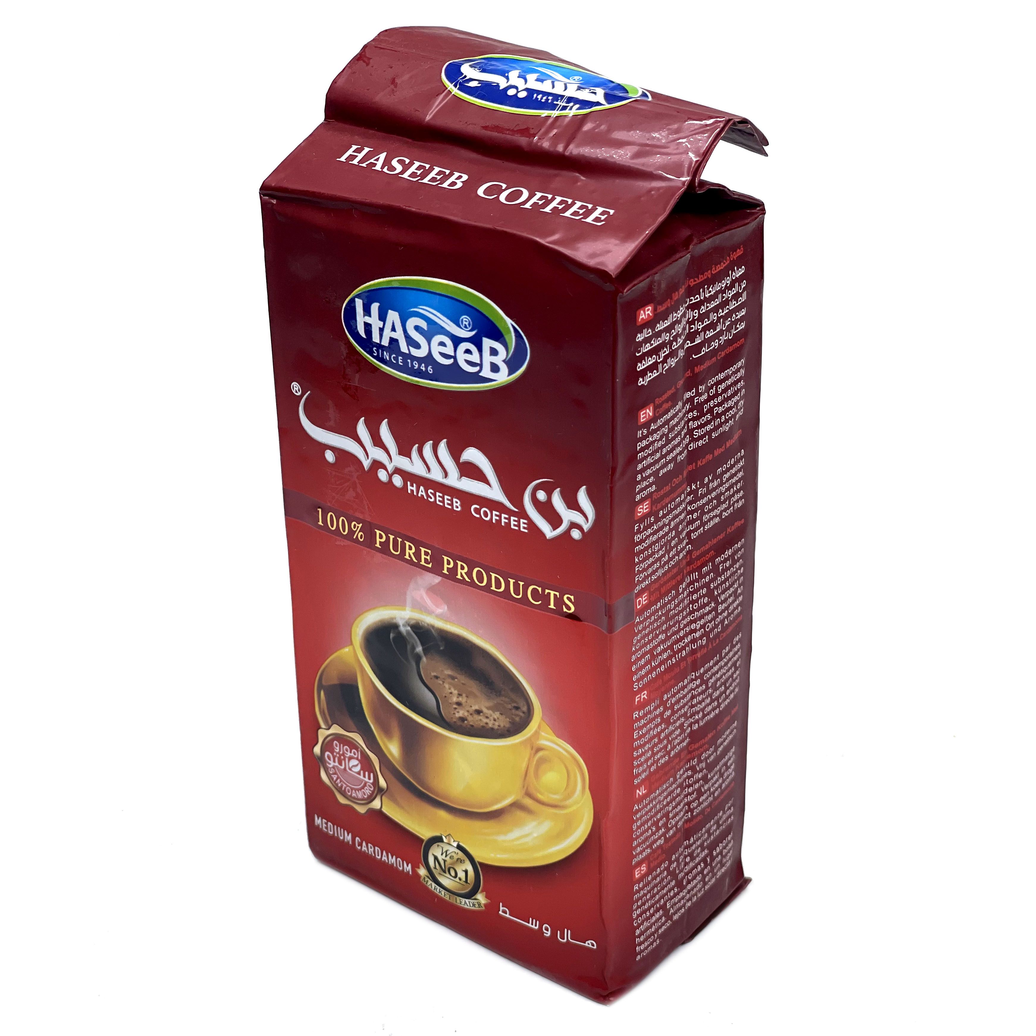 HASEEB / Кофе молотый с кардамоном Santo Amoro Medium Cardamon 200гр ...