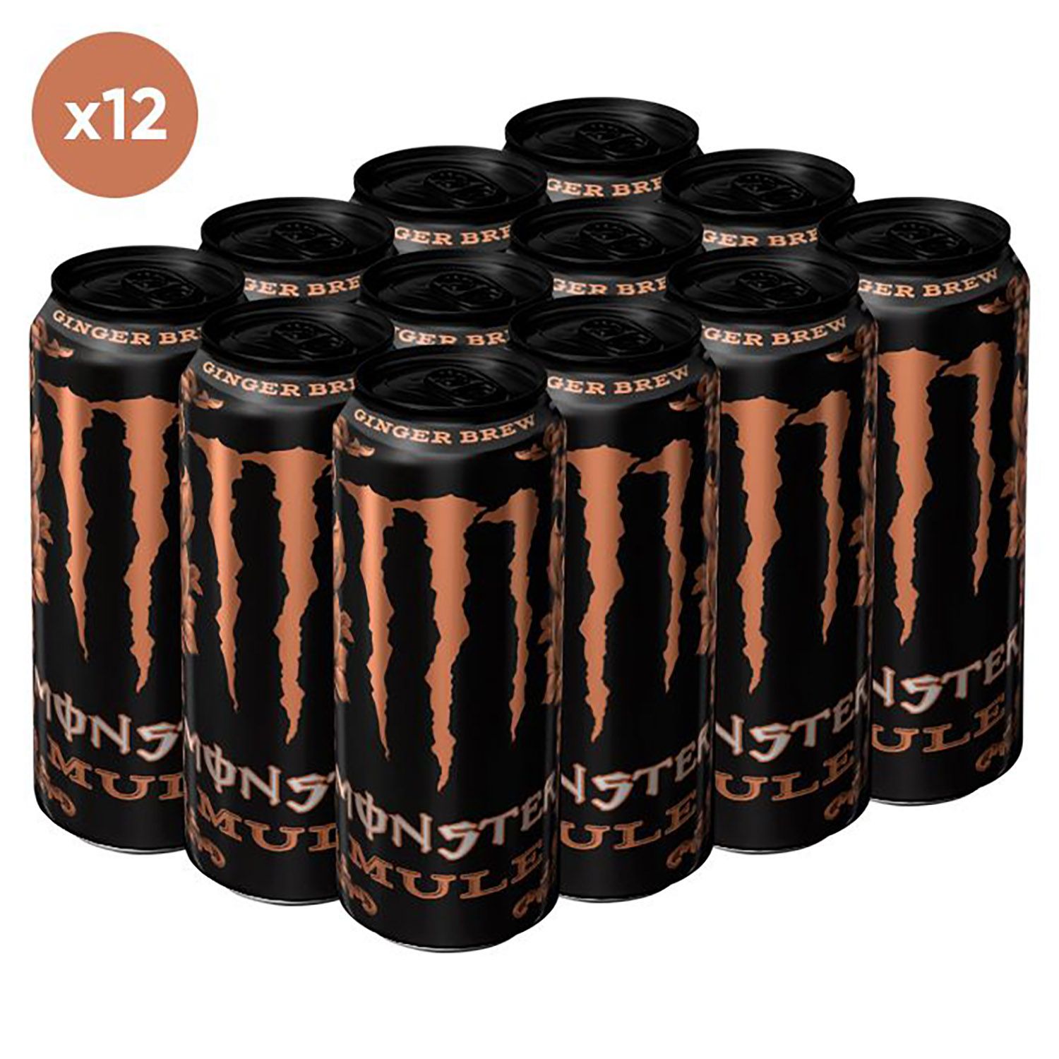 Энергетический напиток Monster Energy Mule Ginger Brew со вкусом ...