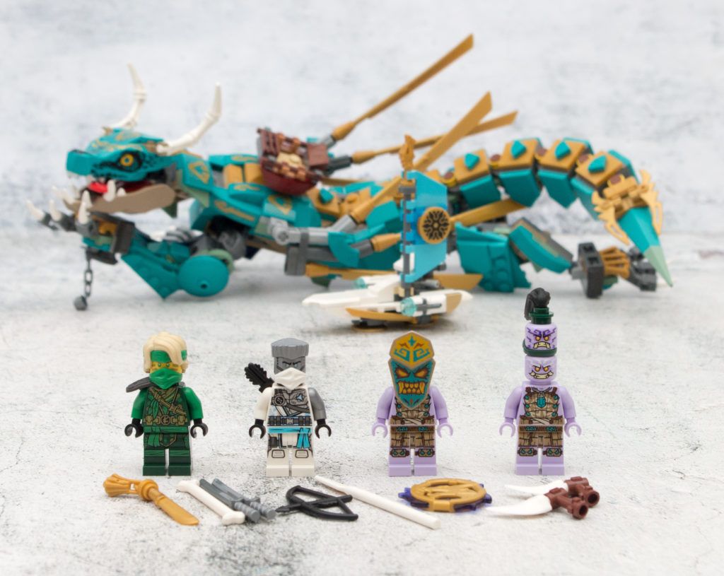 Лего NINJAGO серия, LEGO Конструктор, лего 71746 Дракон из джунглей ...
