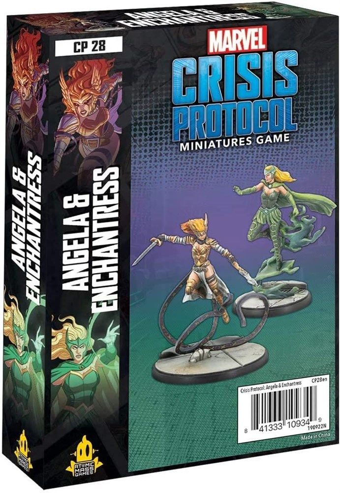Набор миниатюр MARVEL CRISIS PROTOCOL: ANGELA AND ENCHANTRESS EN купить ...