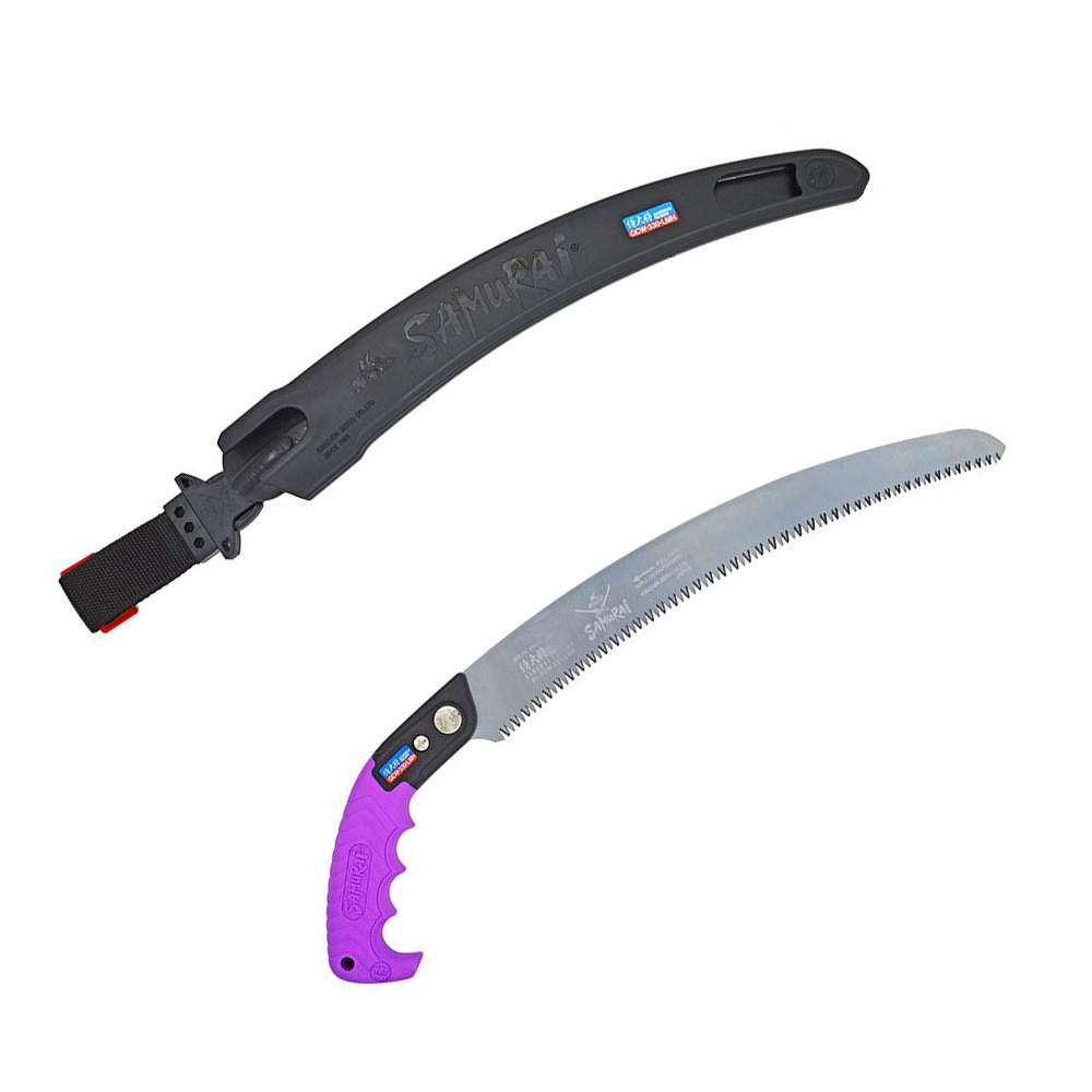 Пила садовая Samurai Пила Samurai с изогнутым полотном 300 мм в чехле с ...