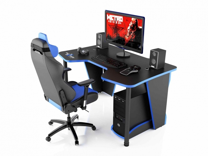 Игровой компьютерный стол MaDXRacer Геймерский компьютерный стол ...