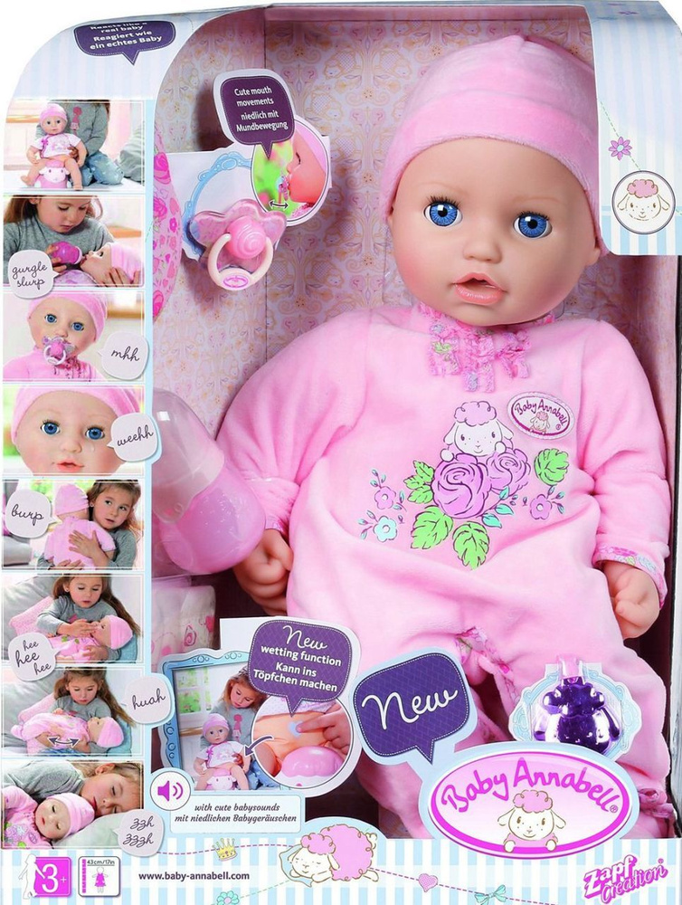 Игрушка Baby Annabell Кукла многофункциональная 43 см - купить с ...