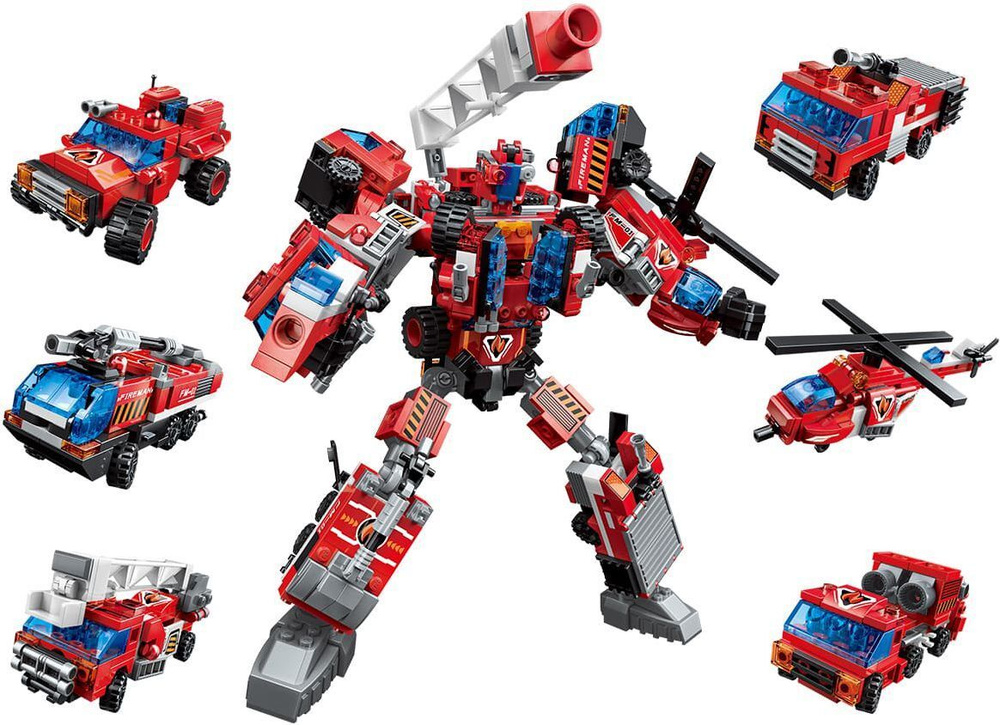 Конструктор BLOCKFORMERS БРАНДСБОТ серия CONNECTOR 6В1 - купить с доставкой по выгодным ценам в ...